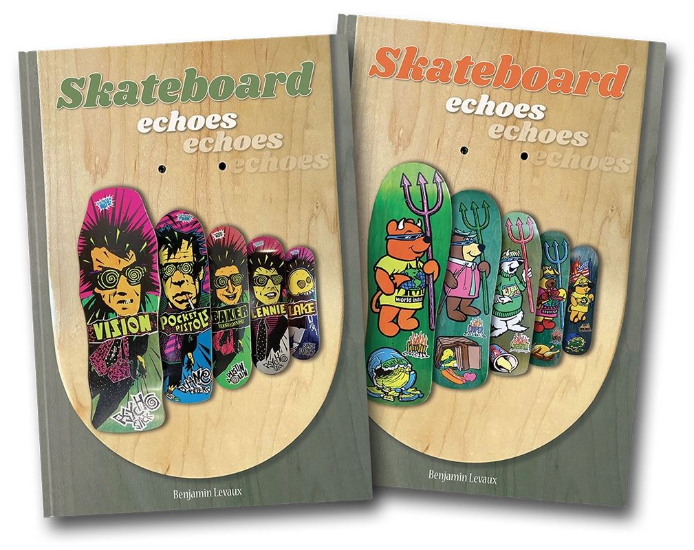 Skateboard Echoes & Skateboard Series book - Two must-have!